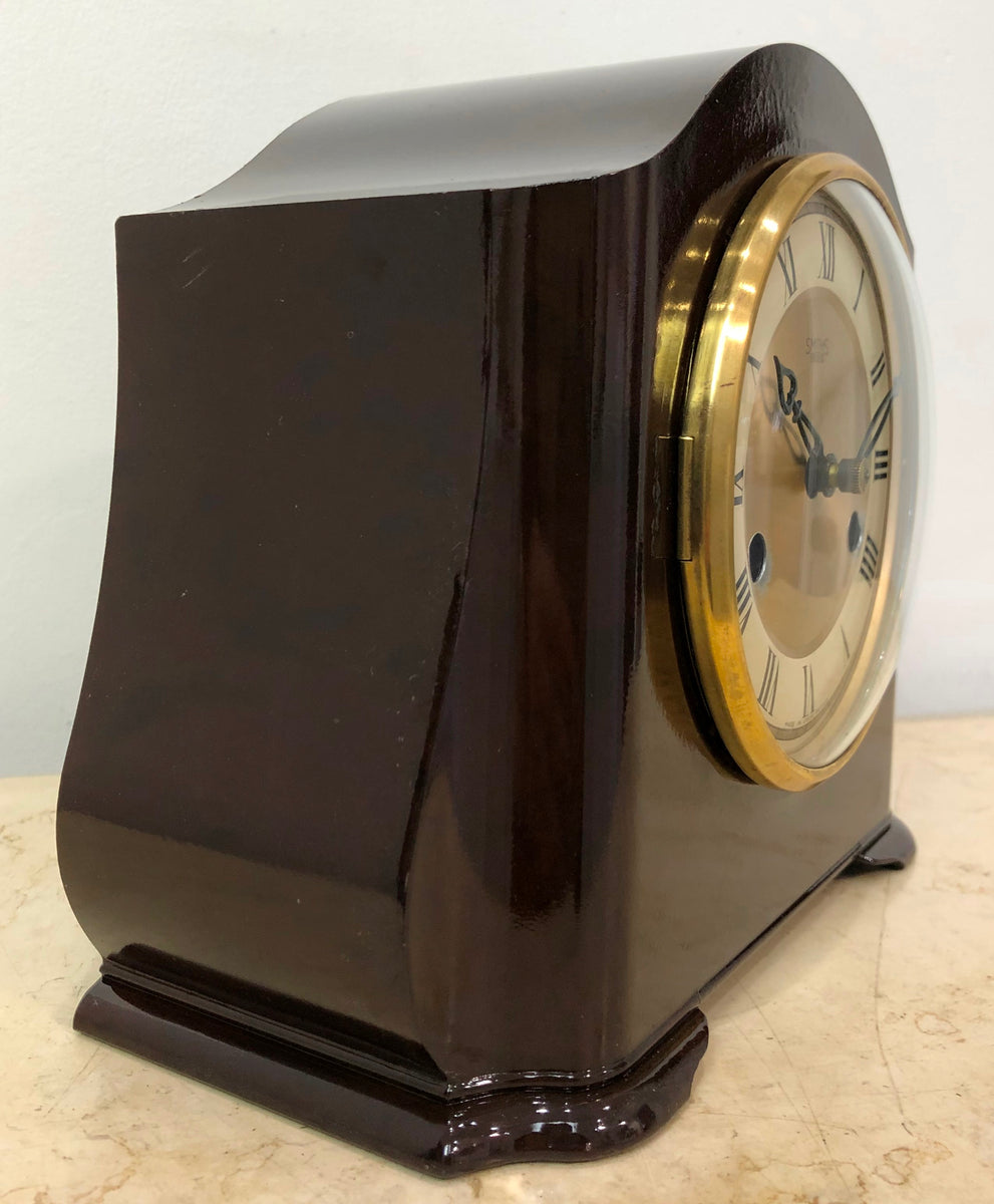 Vintage Smiths Enfield Bim Bam Chime Pendulum Mantel Clock | Adelaide ...
