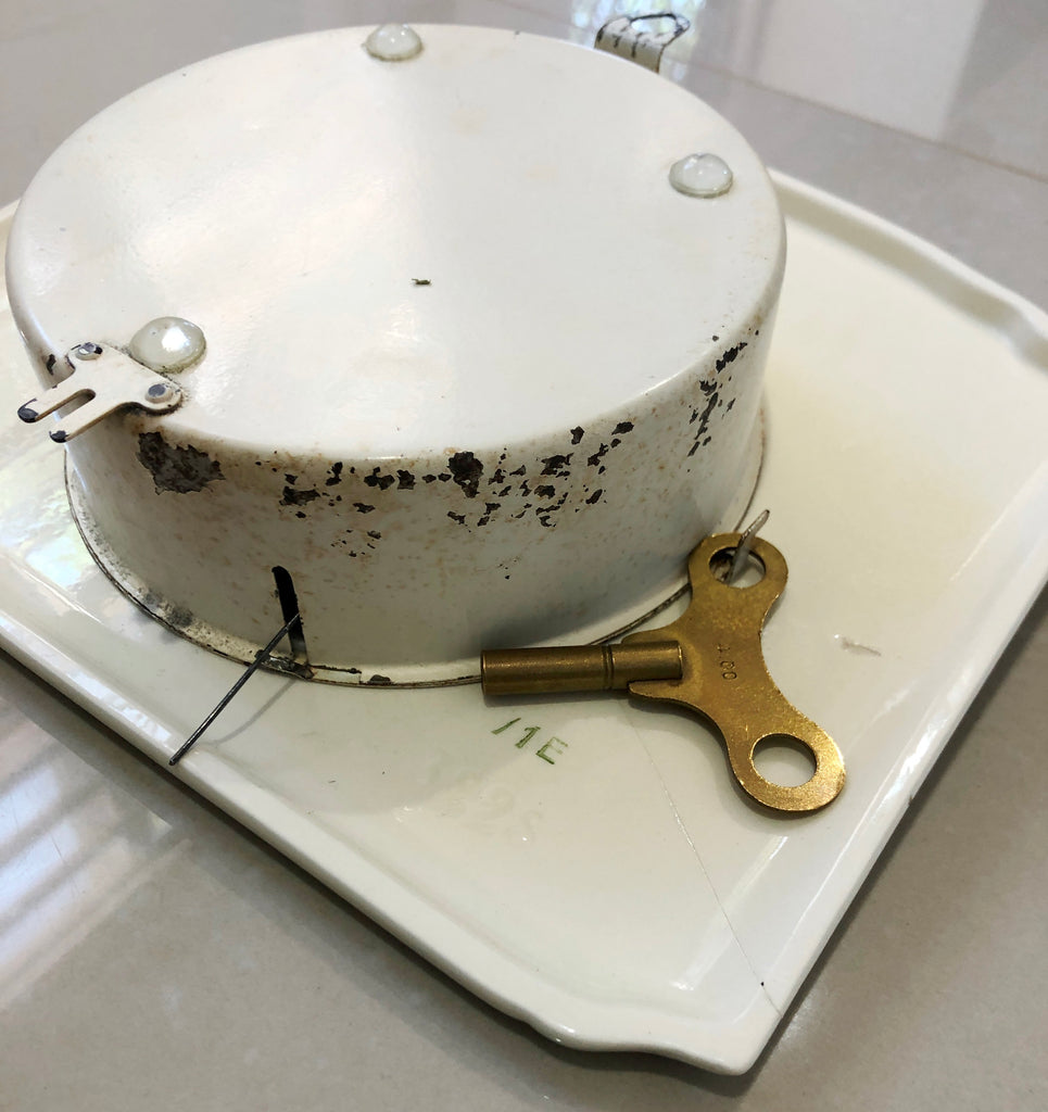 Vintage BADUF Ceramic Kitchen Wall Clock | Adelaide Clocks