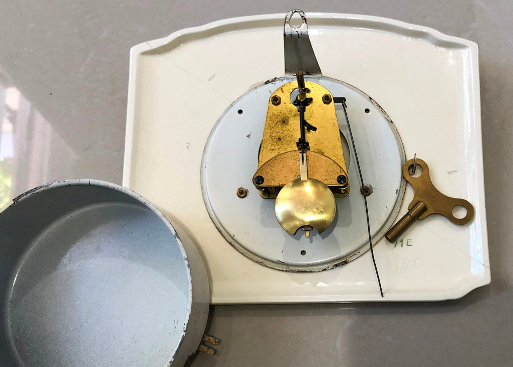 Vintage BADUF Ceramic Kitchen Wall Clock | Adelaide Clocks