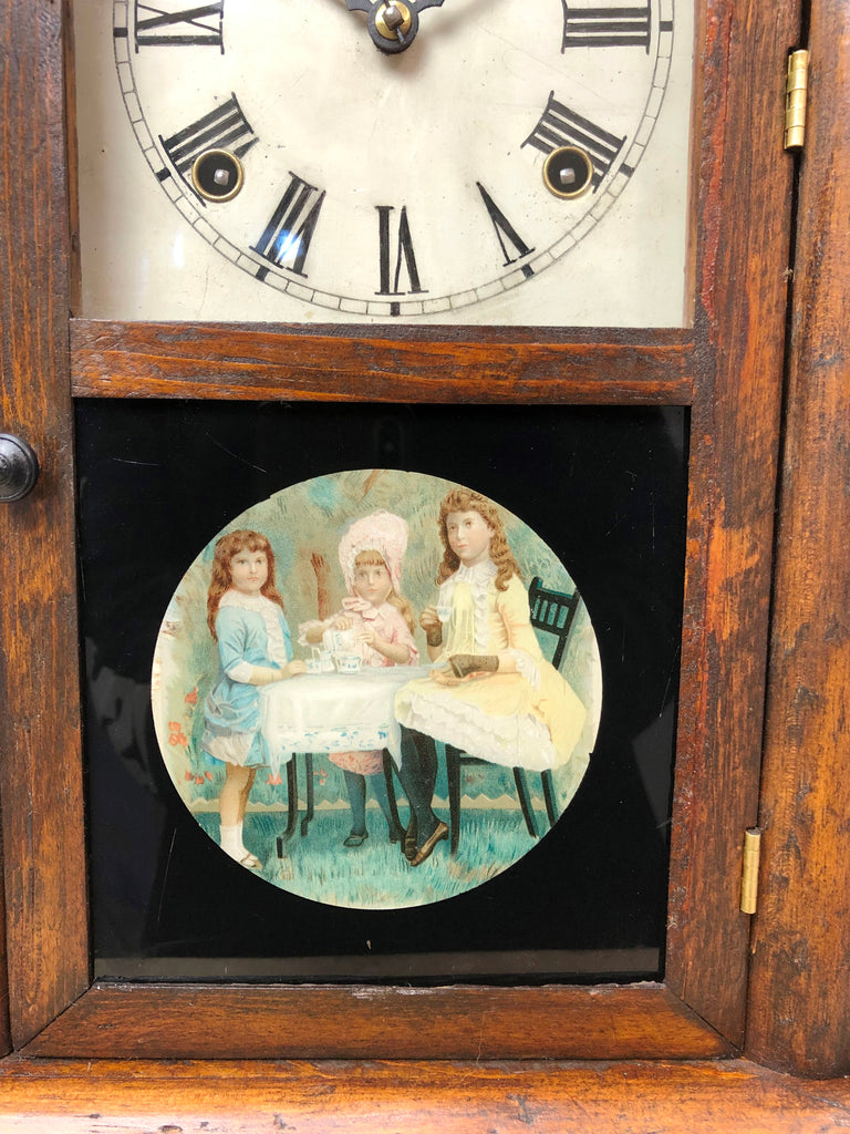 Antique Waterbury Cathedral Mantel Clock | Adelaide Clocks