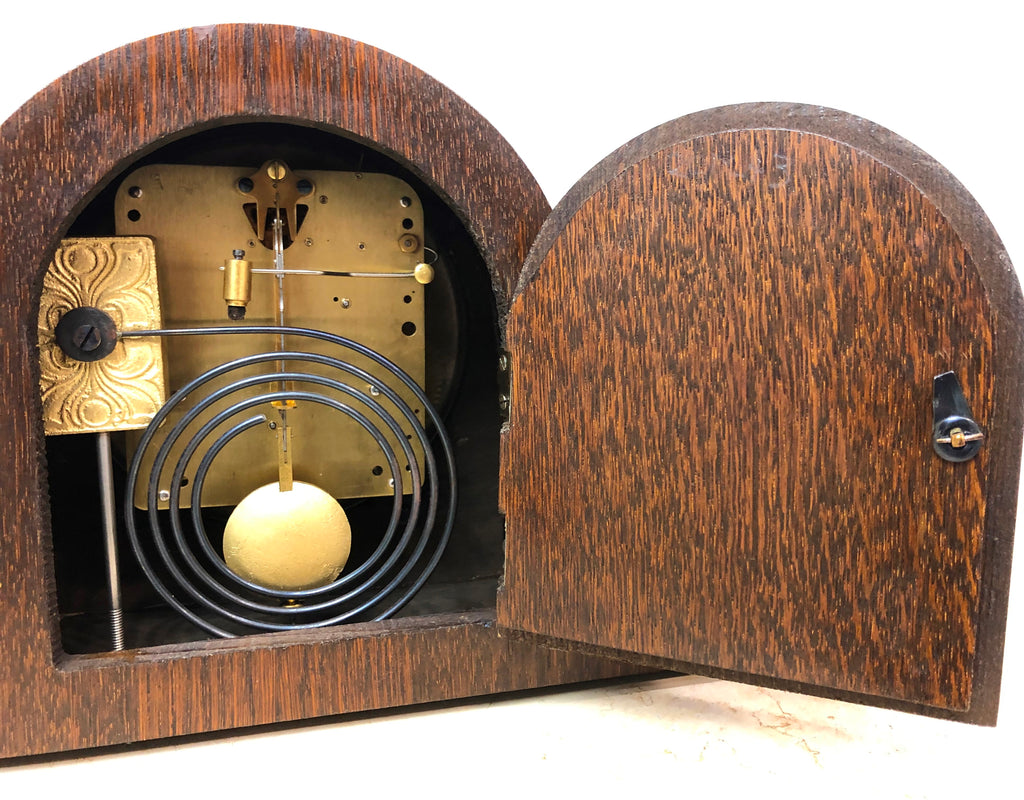 Vintage HAC Hammer on Coil Chime Mantel Clock | Adelaide Clocks