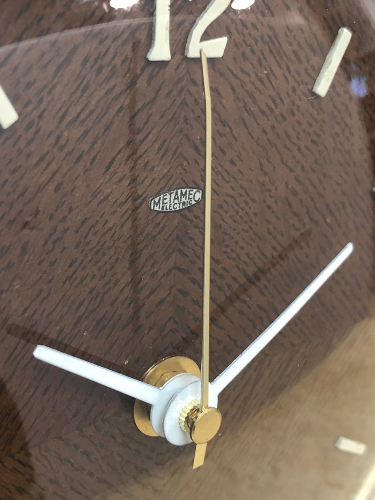 Vintage Metamec Electric Battery Mantel Clock | Adelaide Clocks