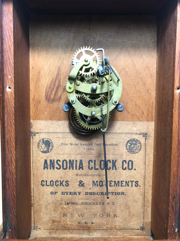 Antique ANSONIA U.S.A 1878 Prize Mantel Clock | Adelaide Clocks