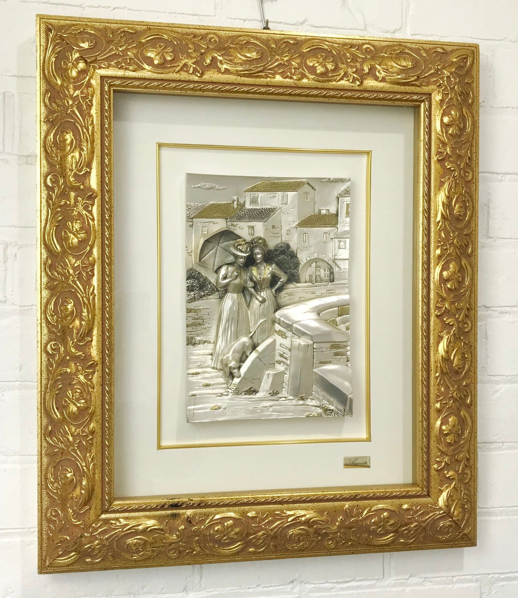 VINTAGE Gold Argenti Picture Frame | Adelaide Clocks