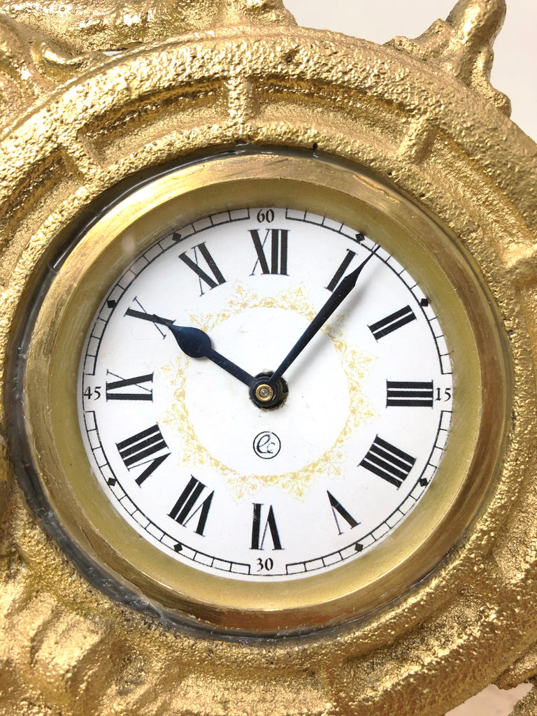 Vintage Sailor Man with Griffin Mantel Clock | Adelaide Clocks