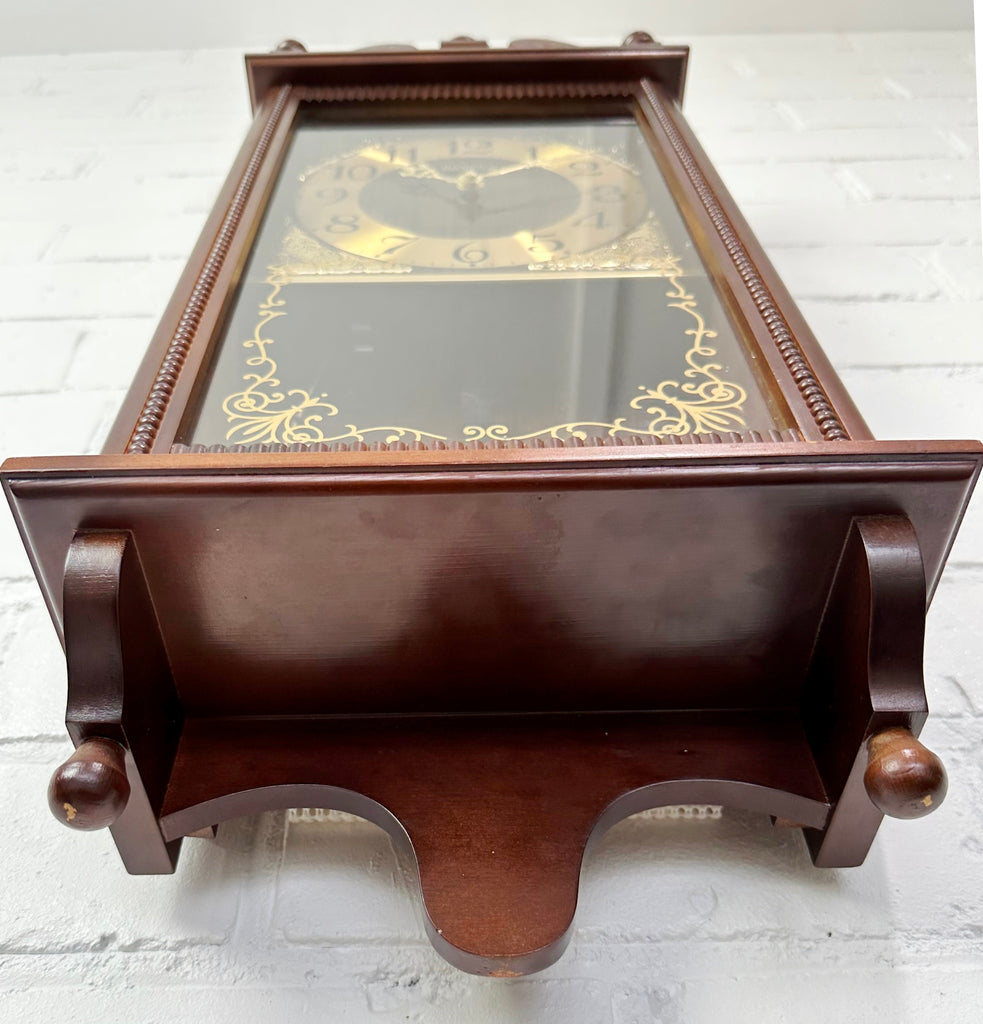 Vintage Rhythm Hammer Chime Battery Wall Clock | Adelaide Clocks