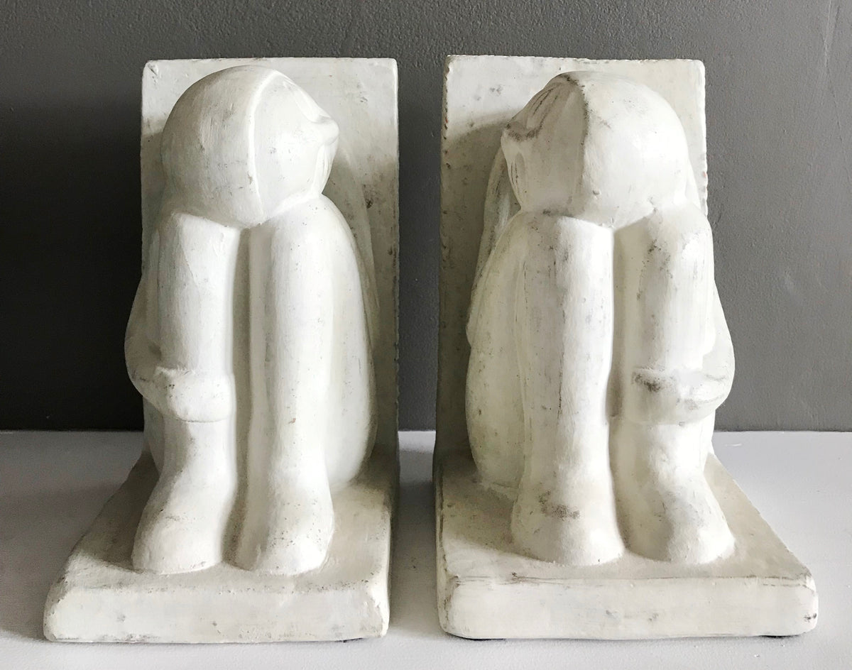 Abstract Sculpture Bookends | Adelaide Clocks