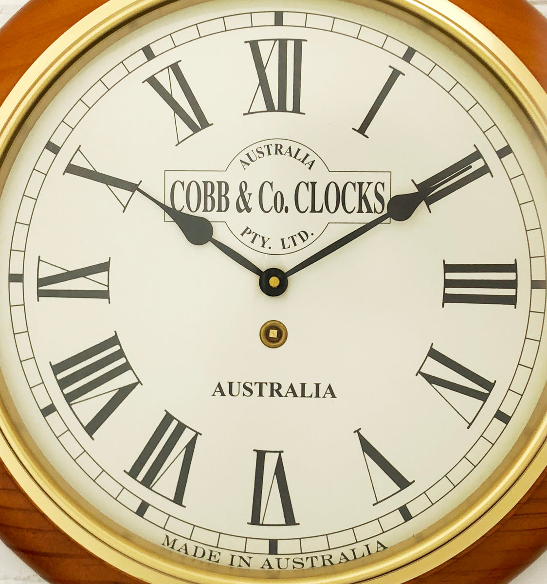 Vintage COBB & Co Station Australia Battery Wall Clock | Adelaide Clocks