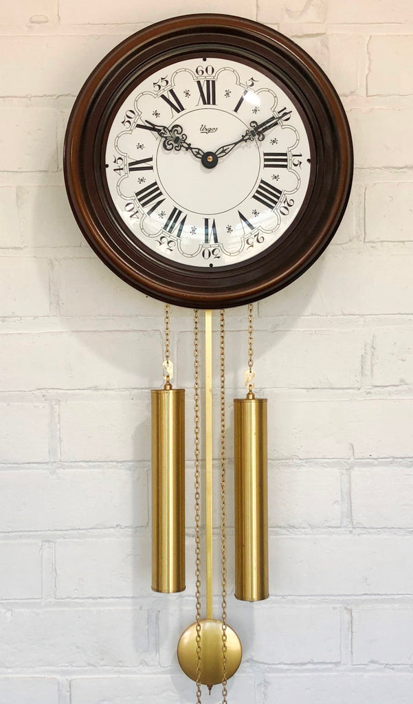 Vintage URGOS German BIM BAM Chime Wall Clock | Adelaide Clocks